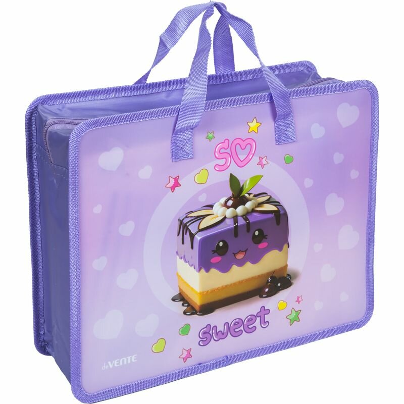 Папка с ручками А4 для тетрадей изо и технологии So Sweet с расширением 10 см