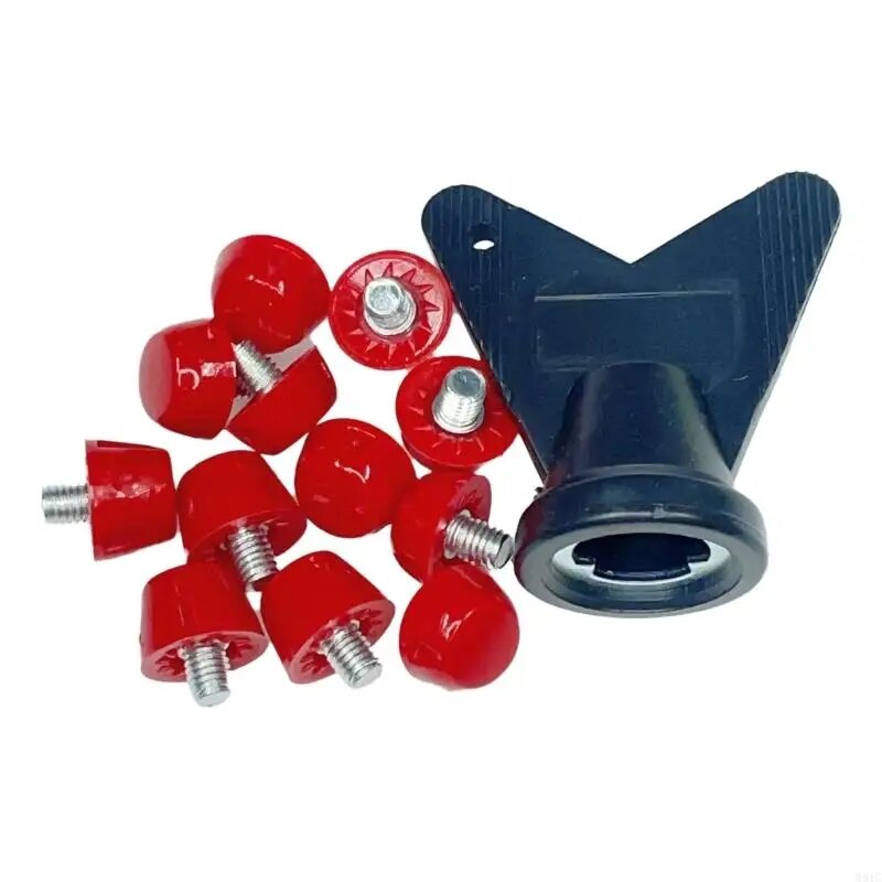 Сменные шипы для футбольных кроссовок 10 мм/7 мм Красный, 831C7HH604191-BR-7