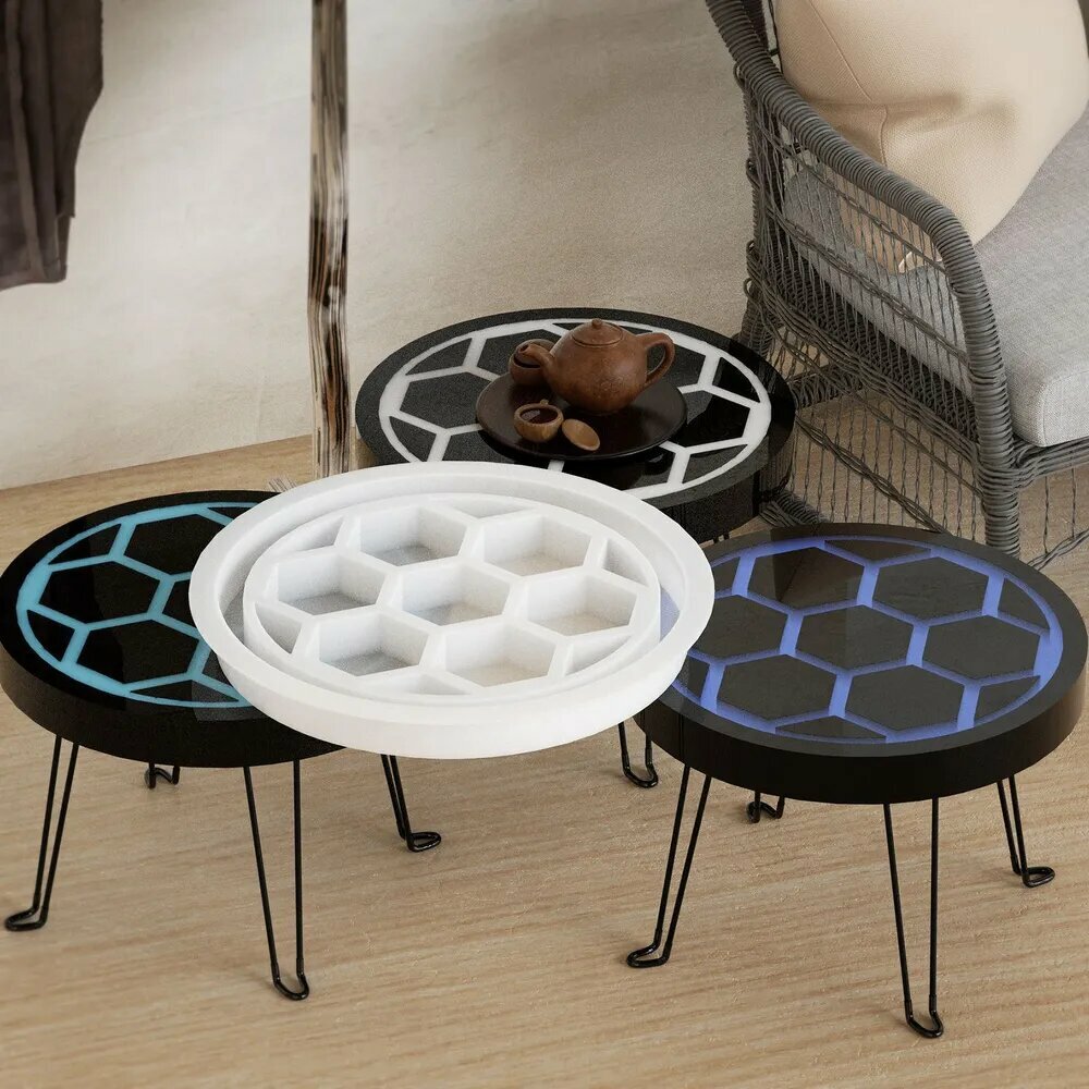 Силиконовая форма для гипса, бетона, эпоксидной смолы, 005