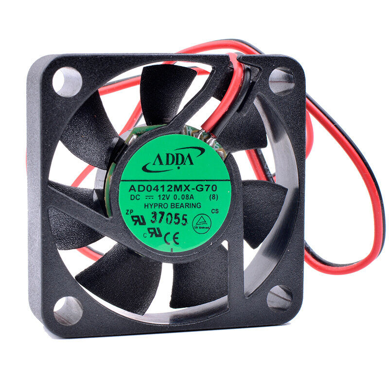 ADDA AD0412MX-G70 DC12V 0.08A Hypro bearing Вентилятор охлаждения