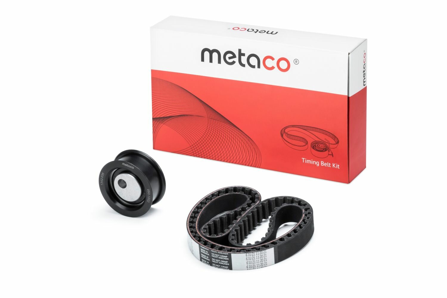 Ремень ГРМ комплект с роликом, для ВАЗ Лада 2108 2109, 21099, 21110, 21111, 21112 арт 1170060