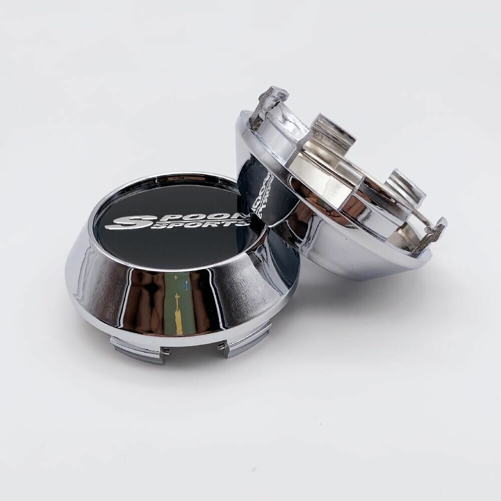 Колпачки заглушки на литые диски SPOON 60/55/8.5 мм 4 шт.