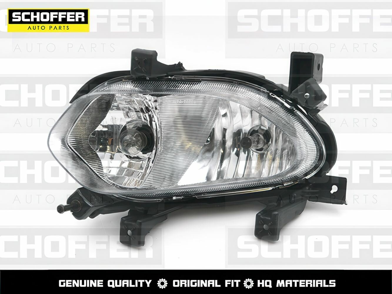 Фара ПТФ левая под 2 лампы, для КИА Сид 2012-2015 KIA Ceed 2012-2015, артикул SHF-11062, производителя SCHOFFER