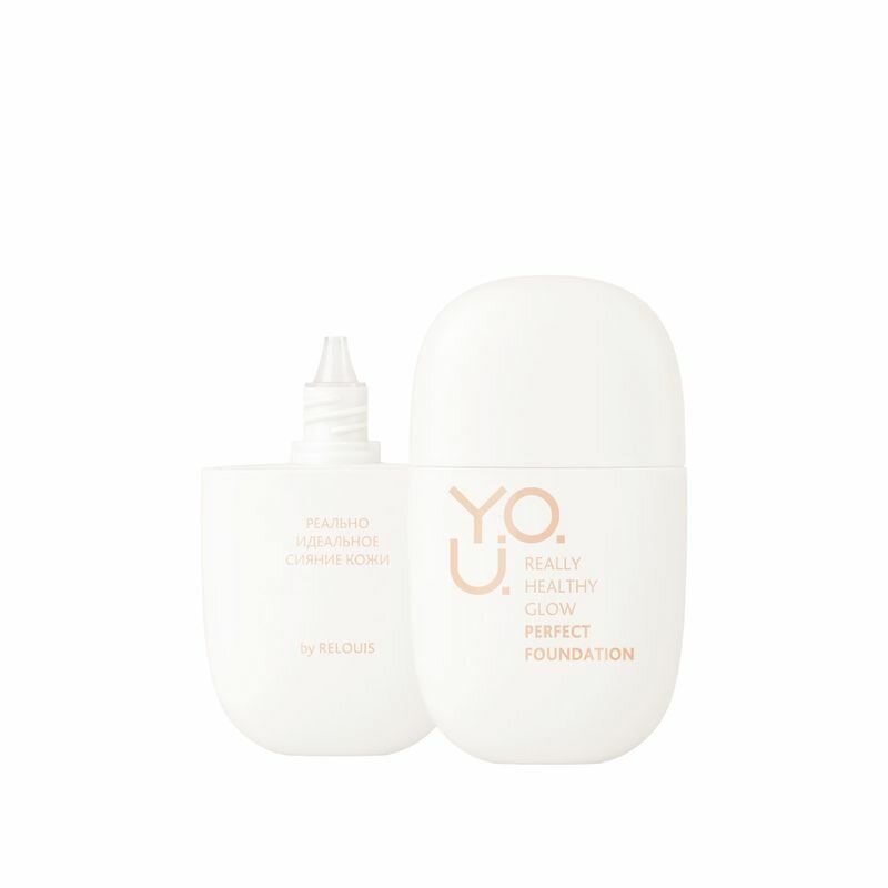 RELOUIS Y.O.U. Really Healthy Glow Тональная основа для лица, идеальная, тон 01 , 1 штука.