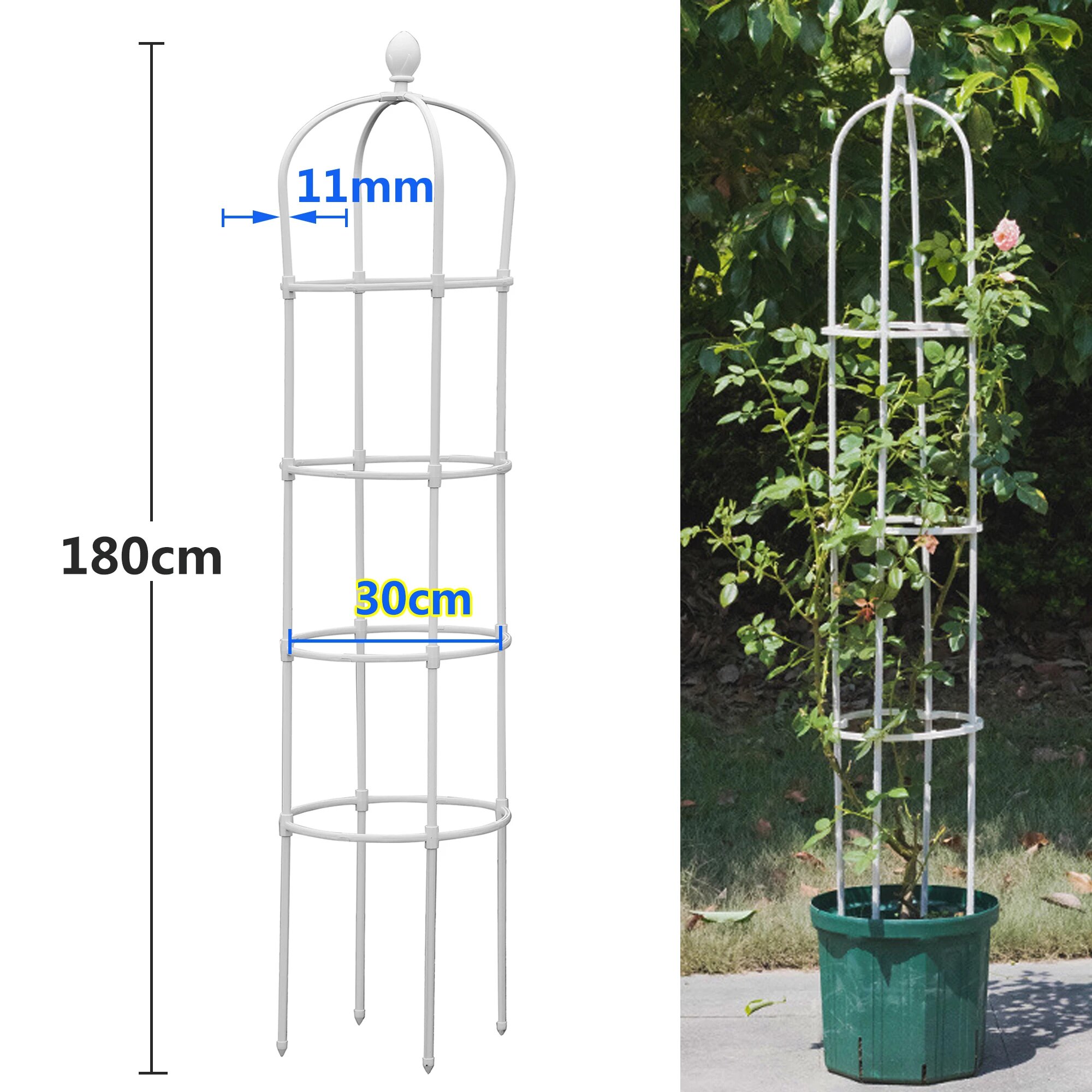 Портативная опорная башня для растений из стали Type 2