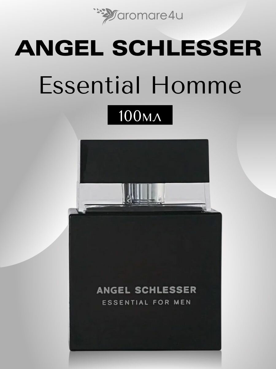 Духи мужские. Туалетная вода Angel Schlesser Essential For Men. Ангел Шлессер Эссеншиал. Для мужчин. 100 мл.