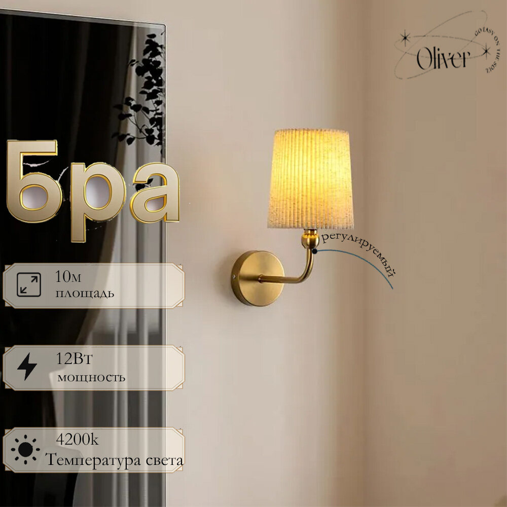 Oliver Light, настенный светильник