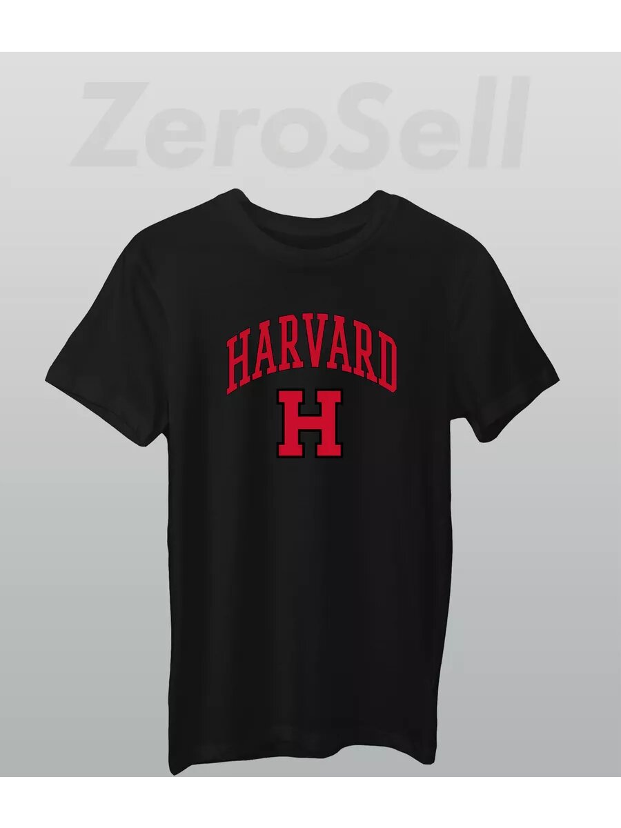 Футболка надпись гарвард harvard