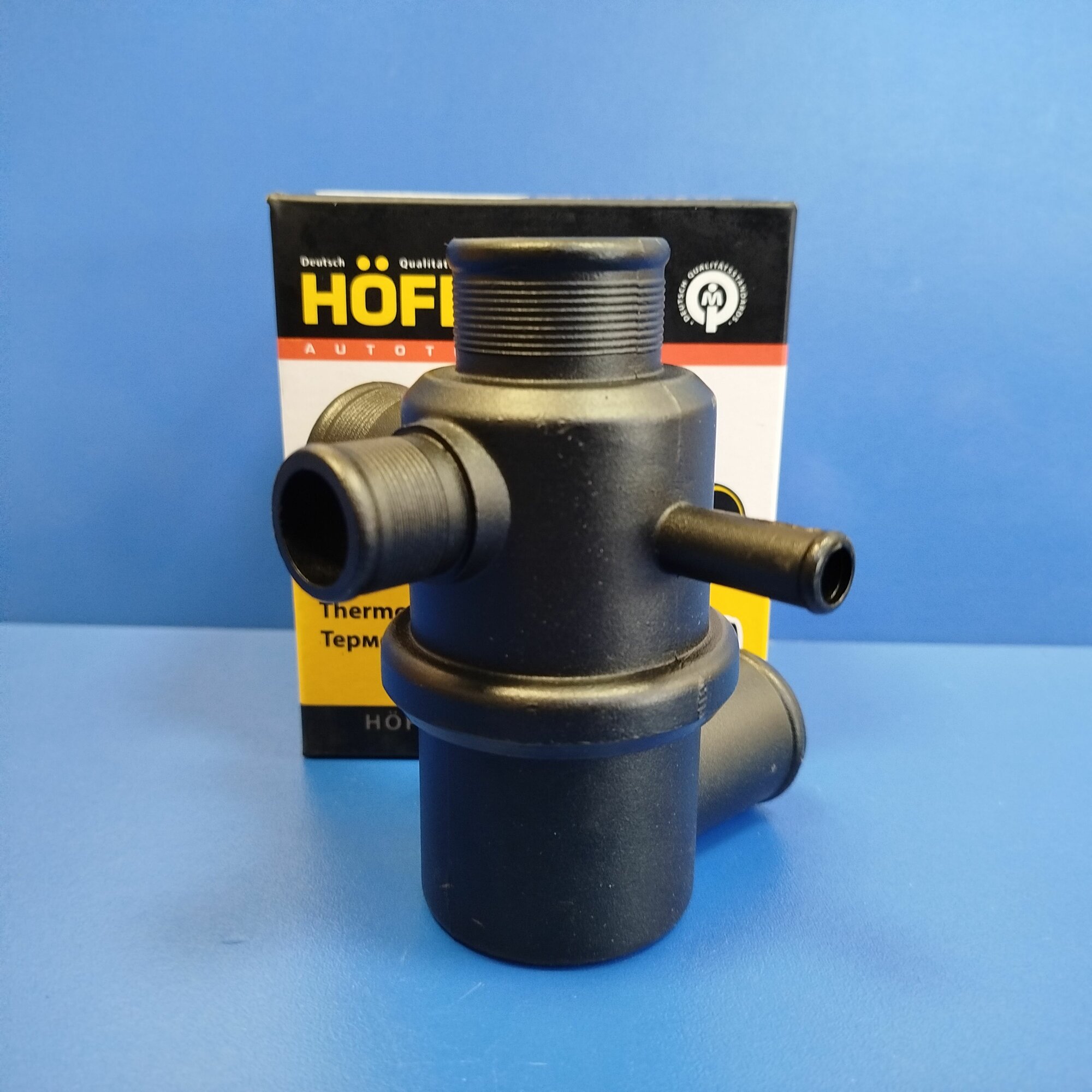 Термостат "HOFER" для а/м Шевроле-Нива (силуминовый корпус)