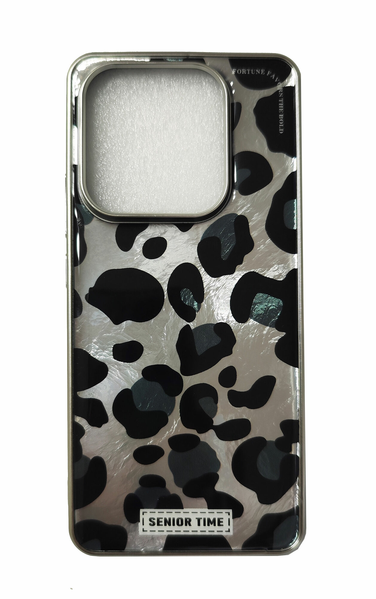 Чехол пластиковый Fashion Case для Xiaomi Redmi Note 14 "Леопард"