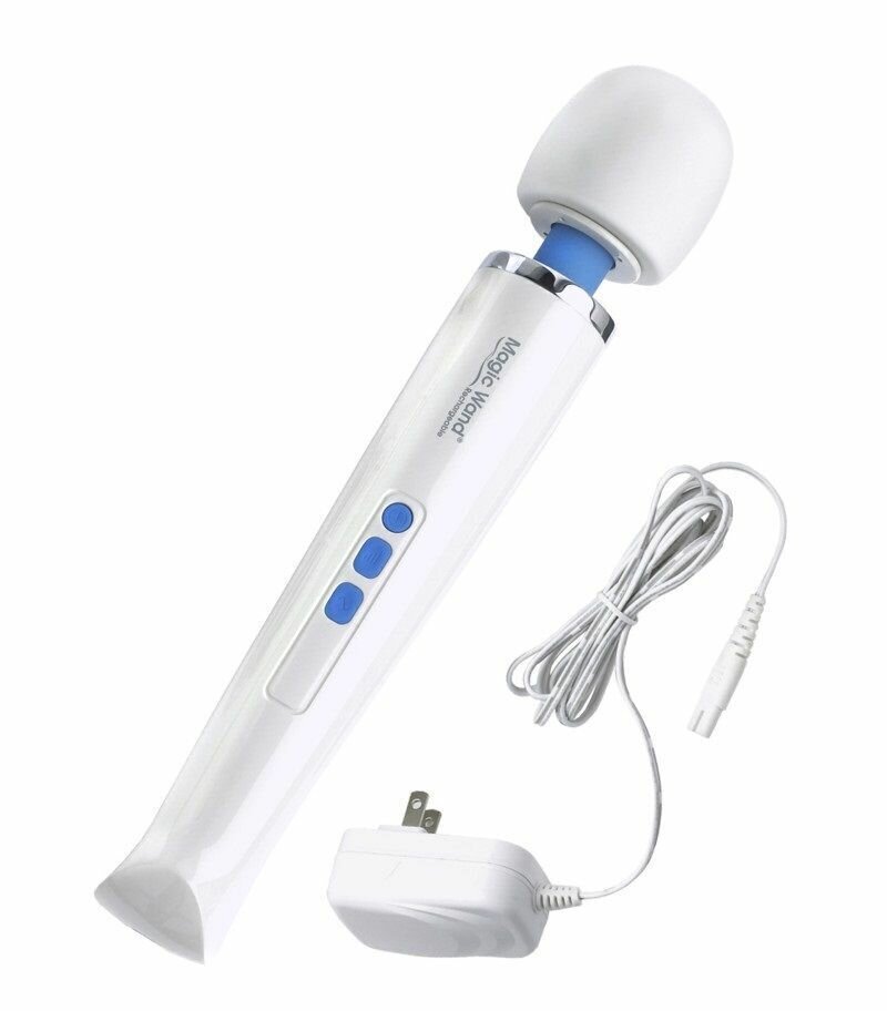 Вибратор Hitachi Magic Wand, для клиторальной стимуляции и массажа, силиконовый, от сети