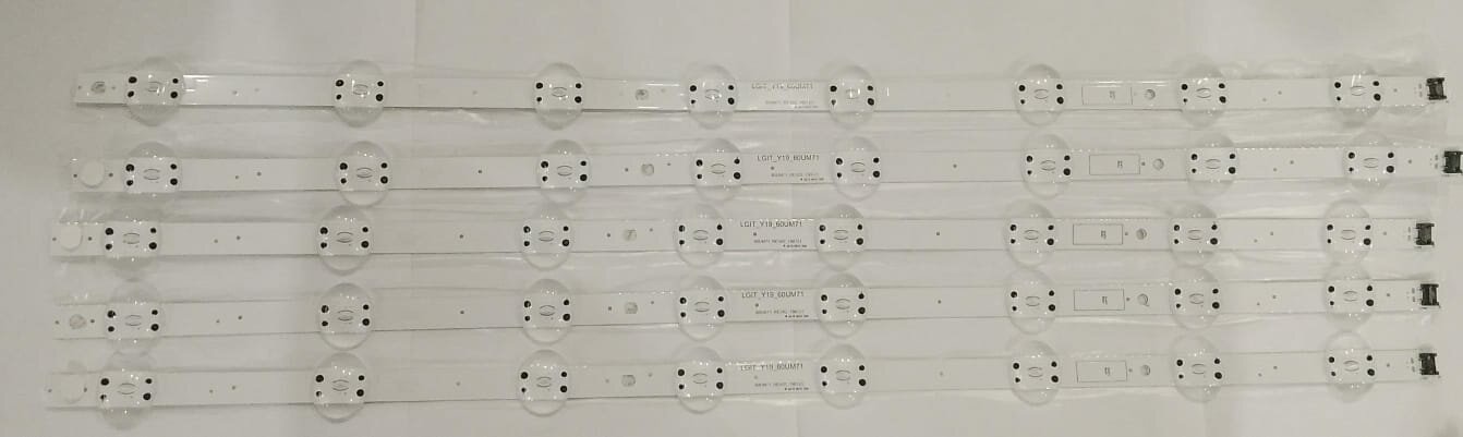 Светодиодная подсветка (линзы) (Original) (комплект) (LGIT_Y19_60UM71 60UM71_REV02_190121 AG-19 94V-0 1938) телевизора LG (60UN71006LB)