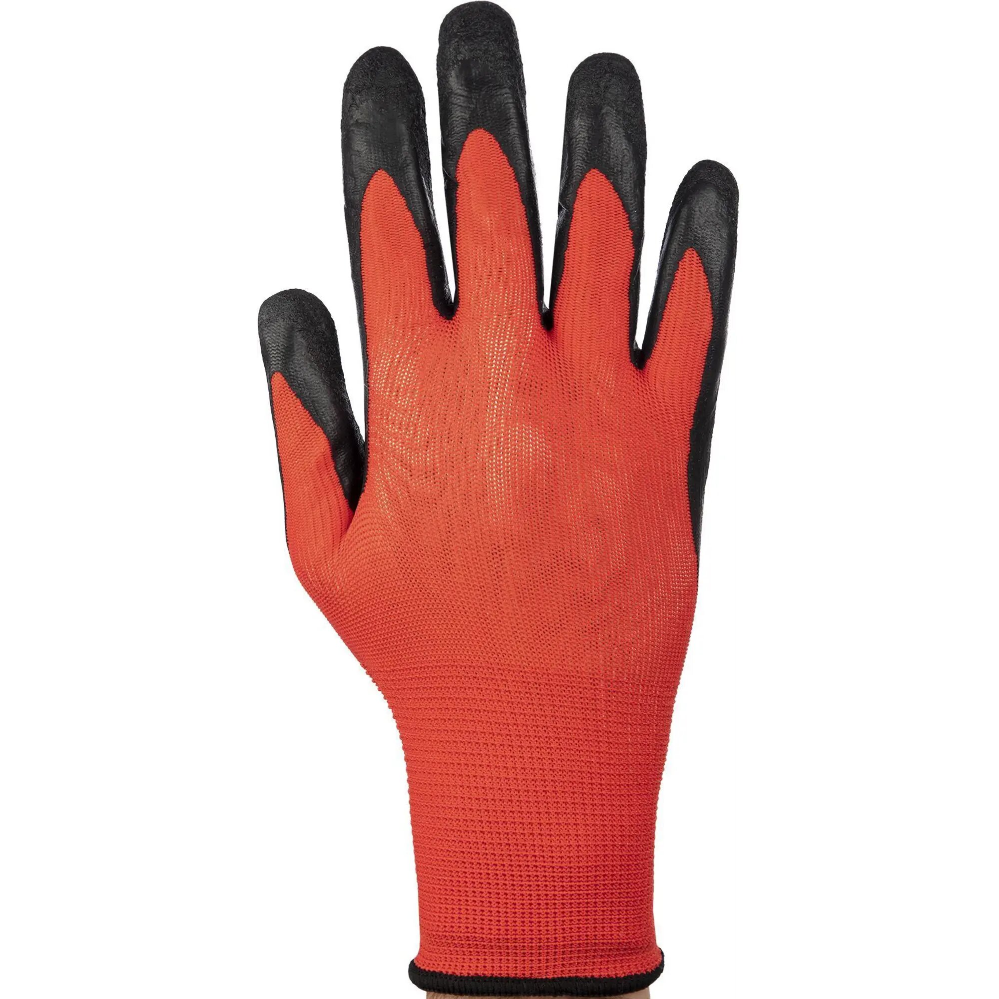 Облив 2 полиэстеровые перчатки с рельефной текстурой, размер 9/L, долговечные