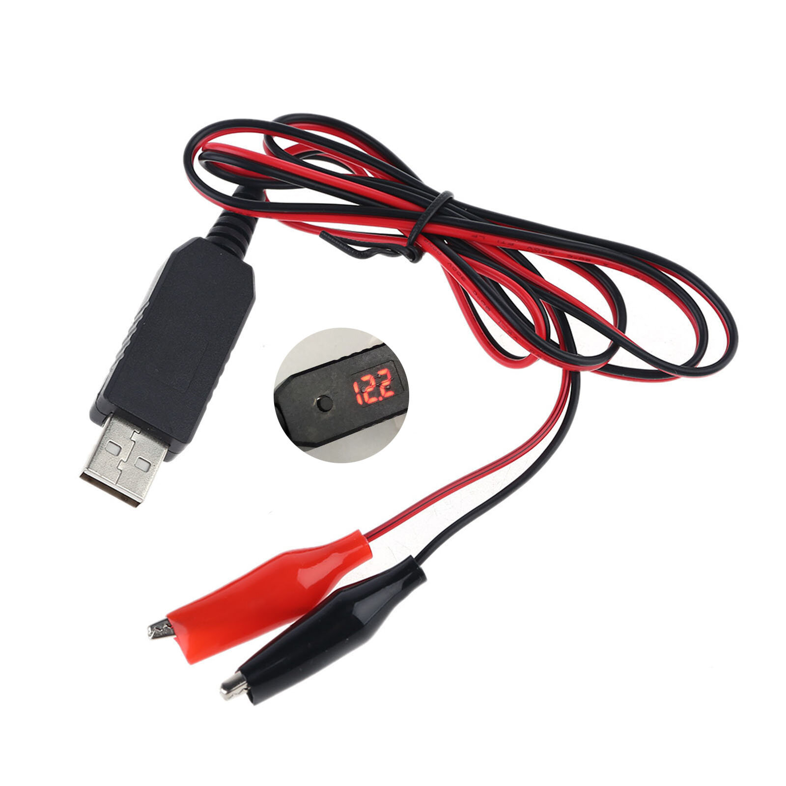 QC3.0 USB до 5V 6V 8.4V 12V AA AAA 9V Аккумуляторный Элиминатор Может заменить 4-8шт батареек типа AA AAA Регулировка напряжения Питания