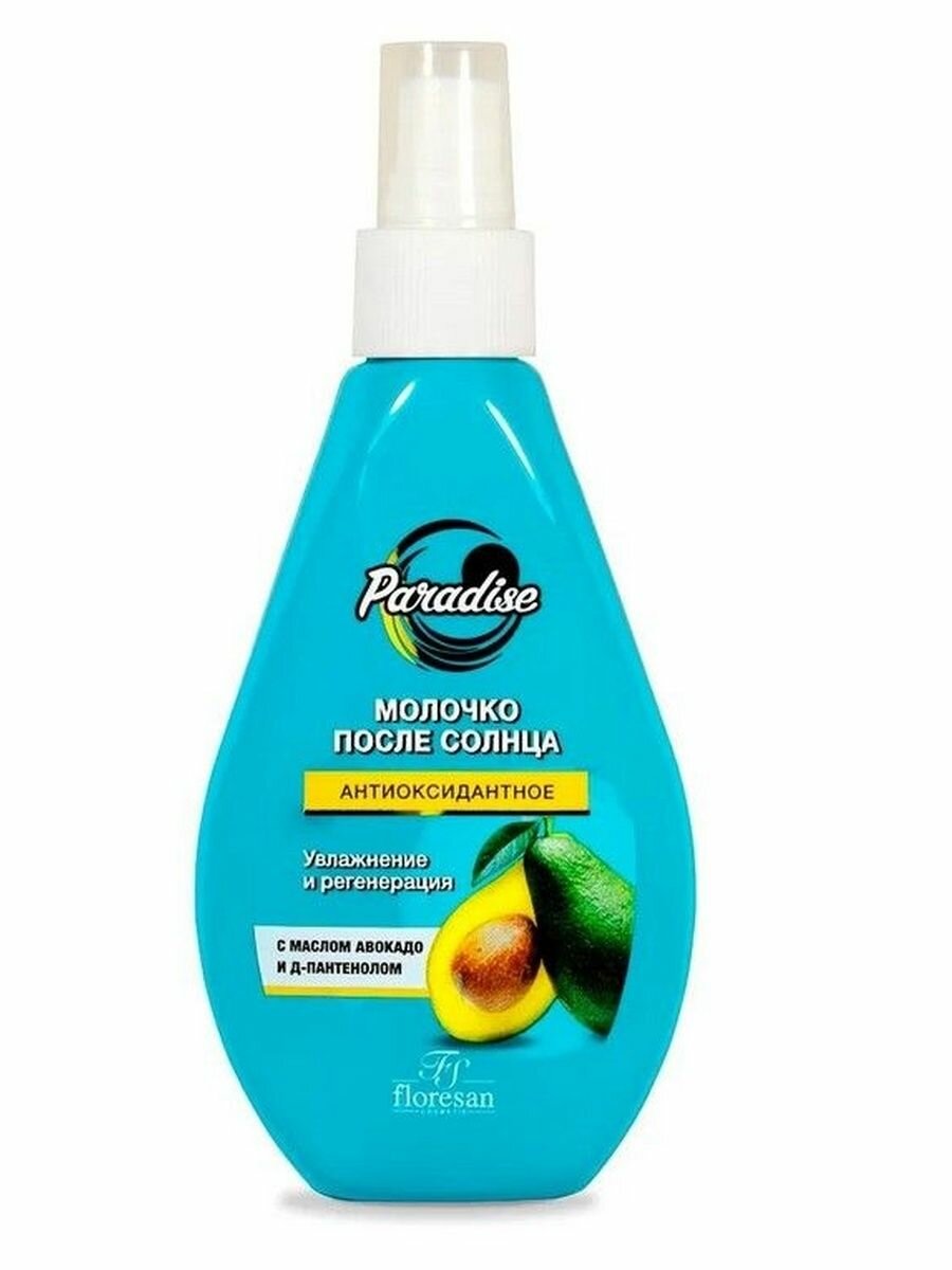 Молочко Paradise после солнца, антиоксидантное