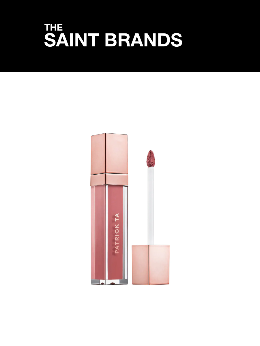 Блеск бальзам для губ Patrick Ta оттенок Flushed (Peachy Taupe)