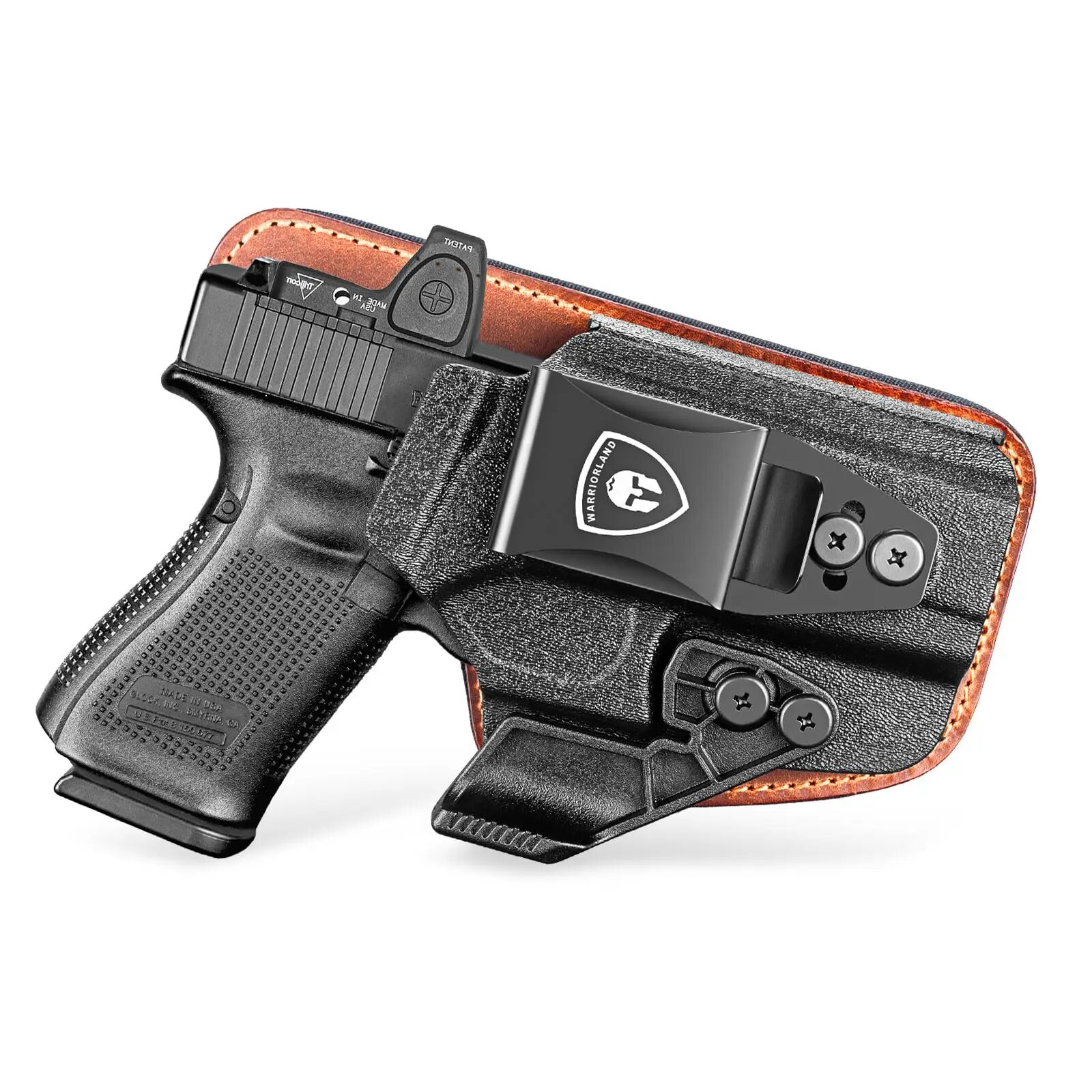 Кожаная кобура Gun Flower для Glock right hand-brown