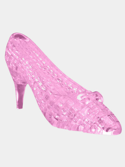 Головоломка Crystal Puzzle "Туфелька" 3D, 41 элемент, для развития моторики