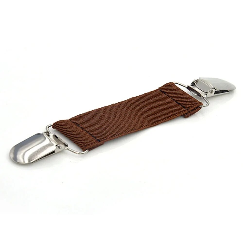 Коричневые зажимы для одежды, Color: Коричневый, Metal color: B-coffee