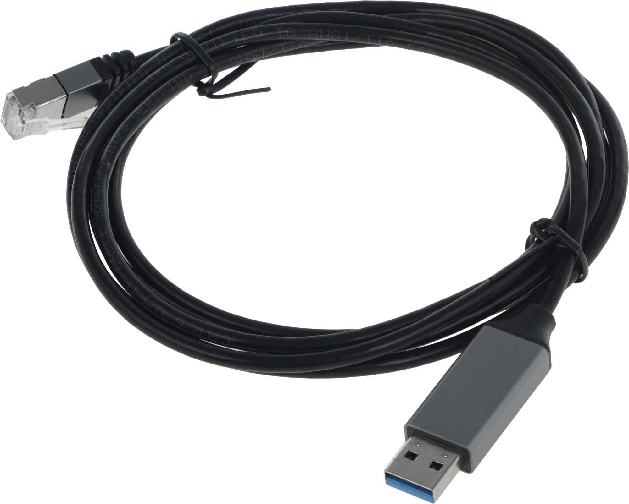 BU-USB-A-LAN1000-2M / Кабель Buro BU-USB-A-LAN1000-2m, USB A (m) (прямой) - RJ-45 (m) (прямой), G
