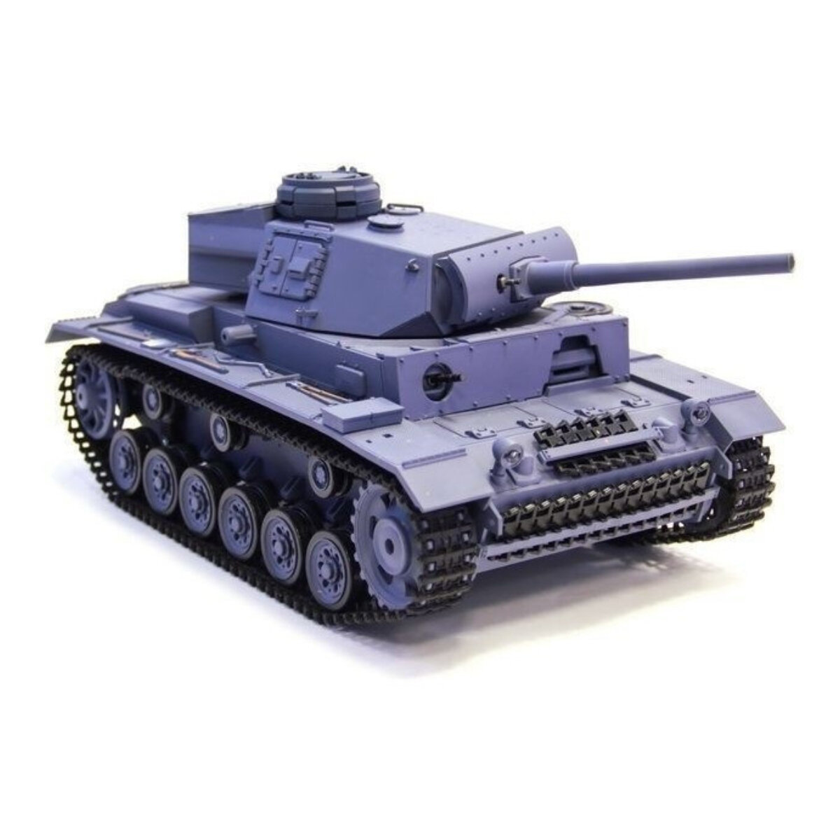 Радиоуправляемый танк Heng Long Panzerkampfwagen III (Германия) V7.0 RTR масштаб 1:16 2.4G - 3848-1 V7.0