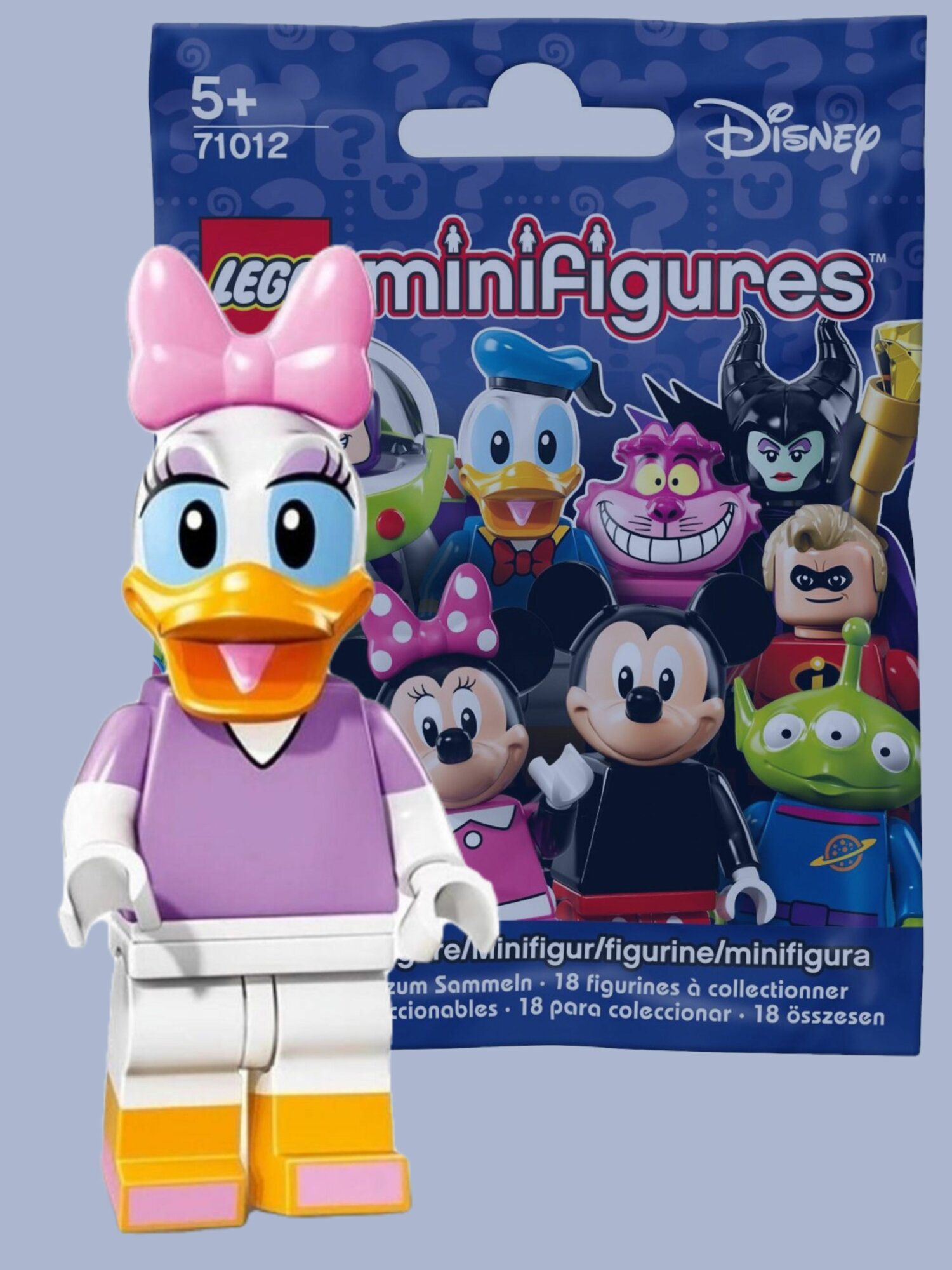 Минифигурка LEGO Disney Series 1 71012-9 Дейзи Дак / Daisy Duck