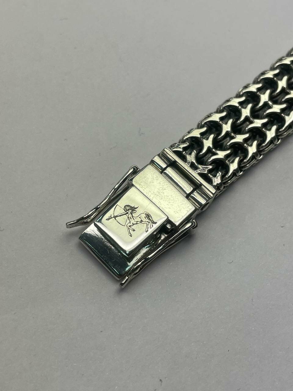 Браслет, славянский оберег, серебро, 925 проба