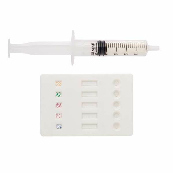 Мультипанель-5 Narcoscreen по слюне (MOP. THC, AMP, MET, COC) (уп. 1 шт) Экспресс-тест