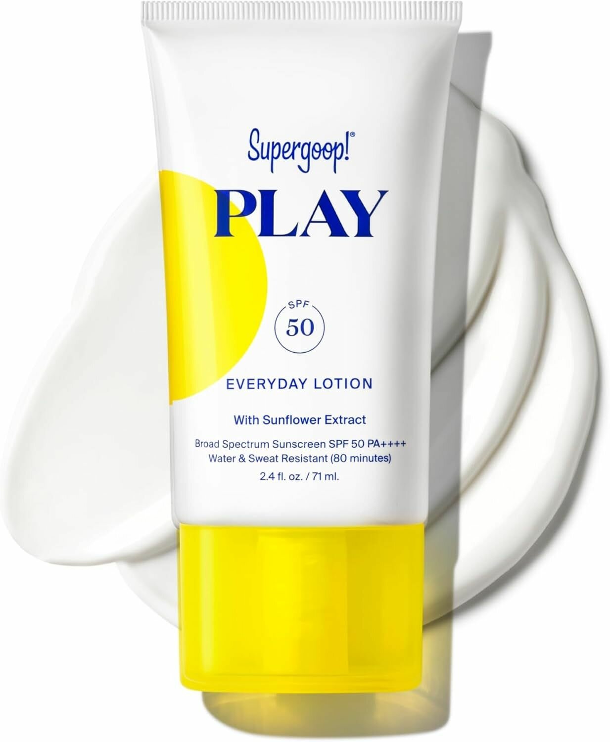 Supergoop Body & Face play everyday Солнцезащитный лосьон, SPF 50, для чувствительной кожи