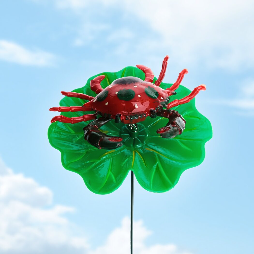 Штекер садовый ATA «Речные обитатели» 60см, пластиковый, яркий дизайн для надежного соединения