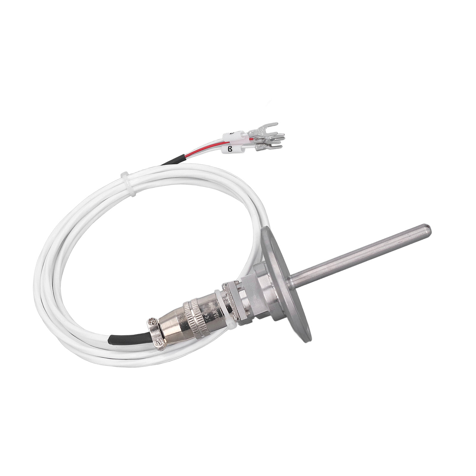 Датчик температуры PT100 со съемным 3-контактным разъемом, авиационная вилка, датчик температуры, линия измерения, 2 метра