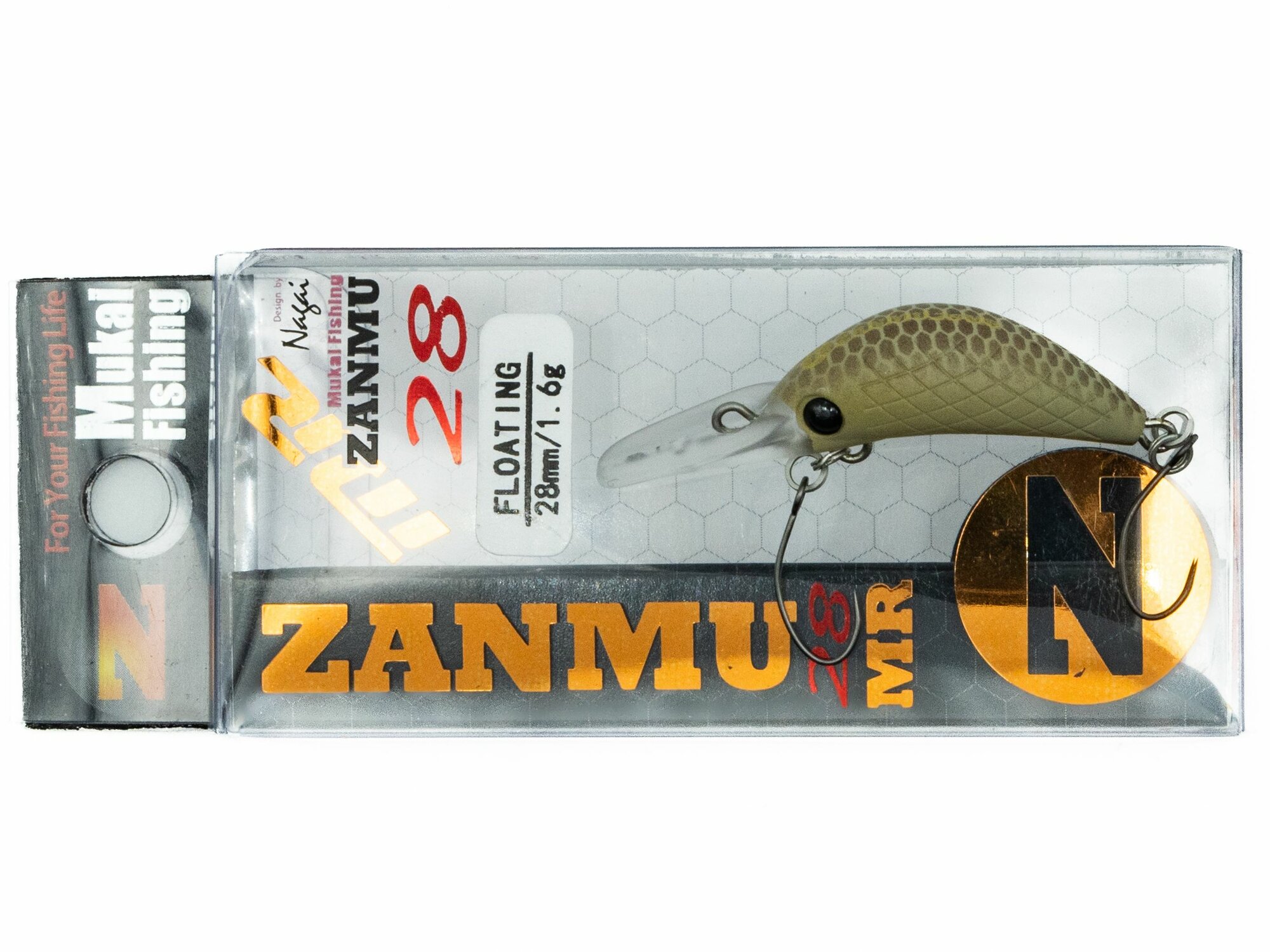 Воблер рыболовный Mukai ZanMu 28MR F, 1.5 гр, на форель, цвет #11