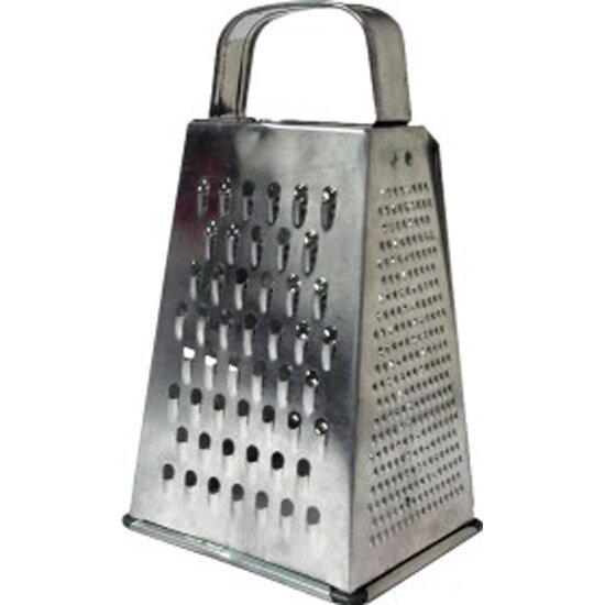 Терка Никис Тм-2 четырехгранная, металлическая ручка, жесть (Н-12.000.05) (6101.1)