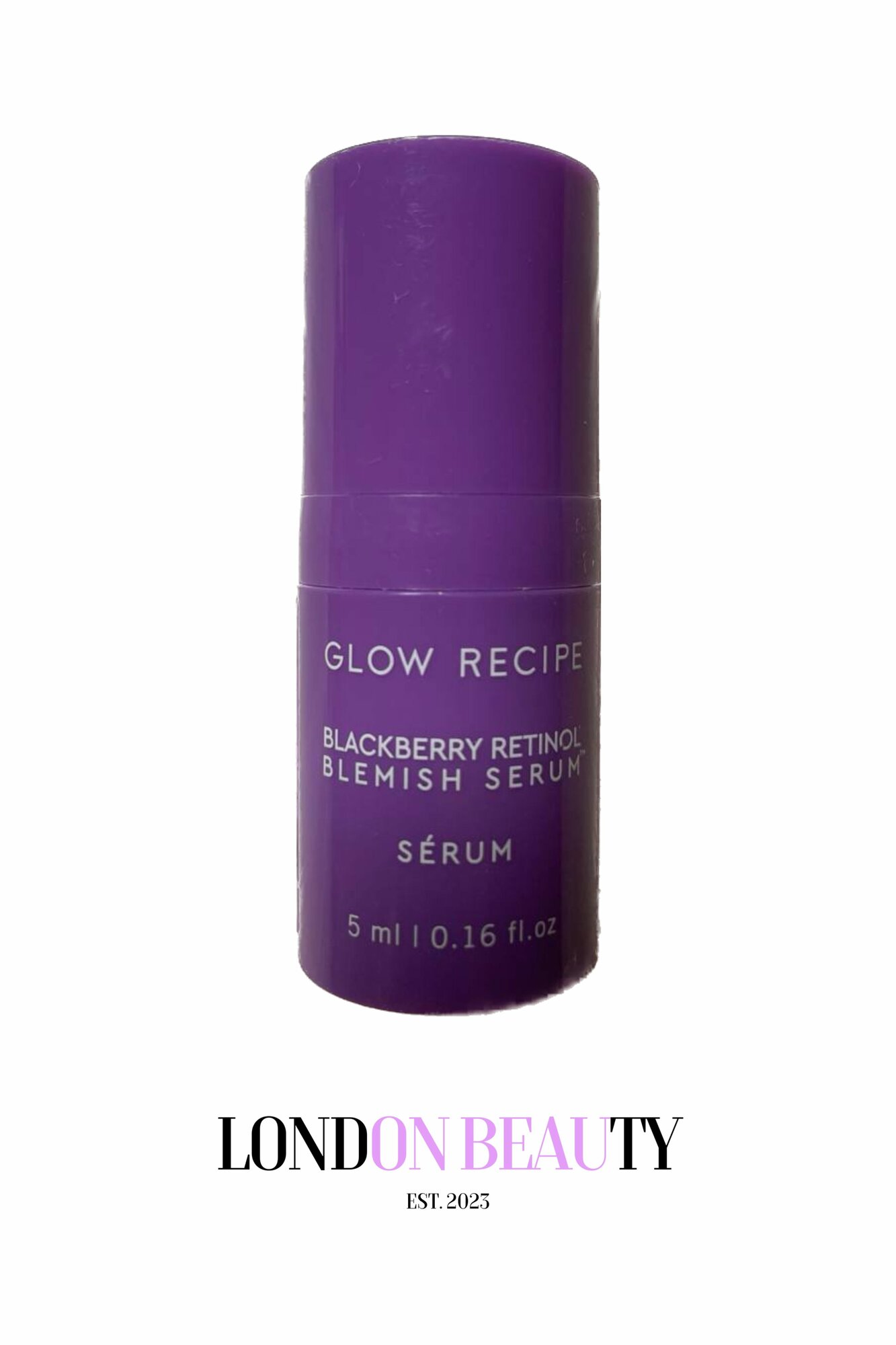 Glow Recipe Blackberry retinol serum сыворотка для лица с ретинолом и черной смородиной мини 5 мл