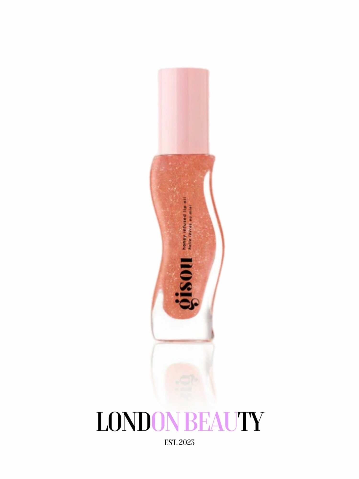 Масло для губ на меду Gisou Honey Infused lip oil Glazed Plum слива