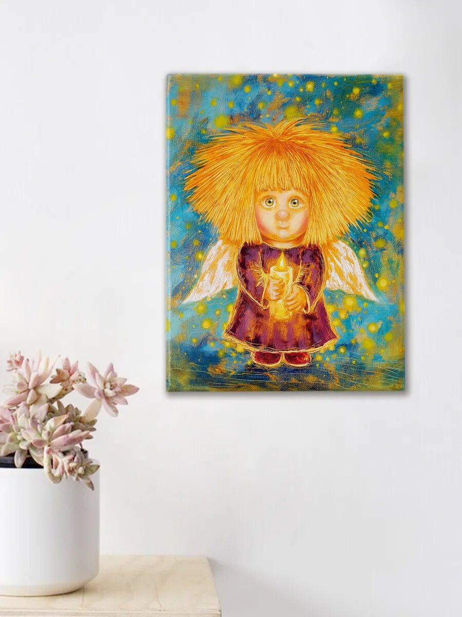 Картина с ангелом