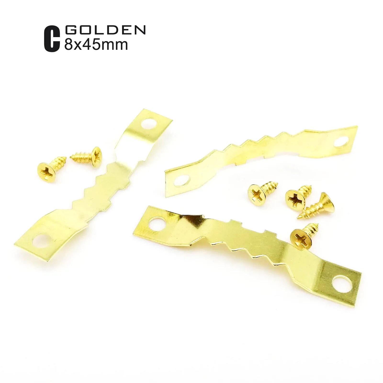 Крючки для картин золотистые C golden 8x45mm