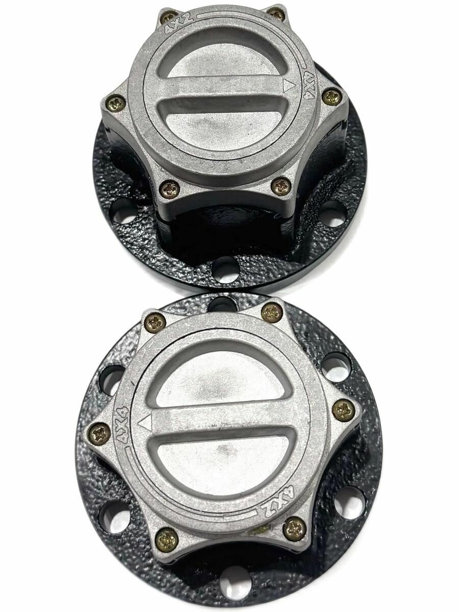 Муфты подключения переднего моста (хабы) УАЗ Патриот, 3151, 452 Буханка (к-т 2 шт.) Без колпака