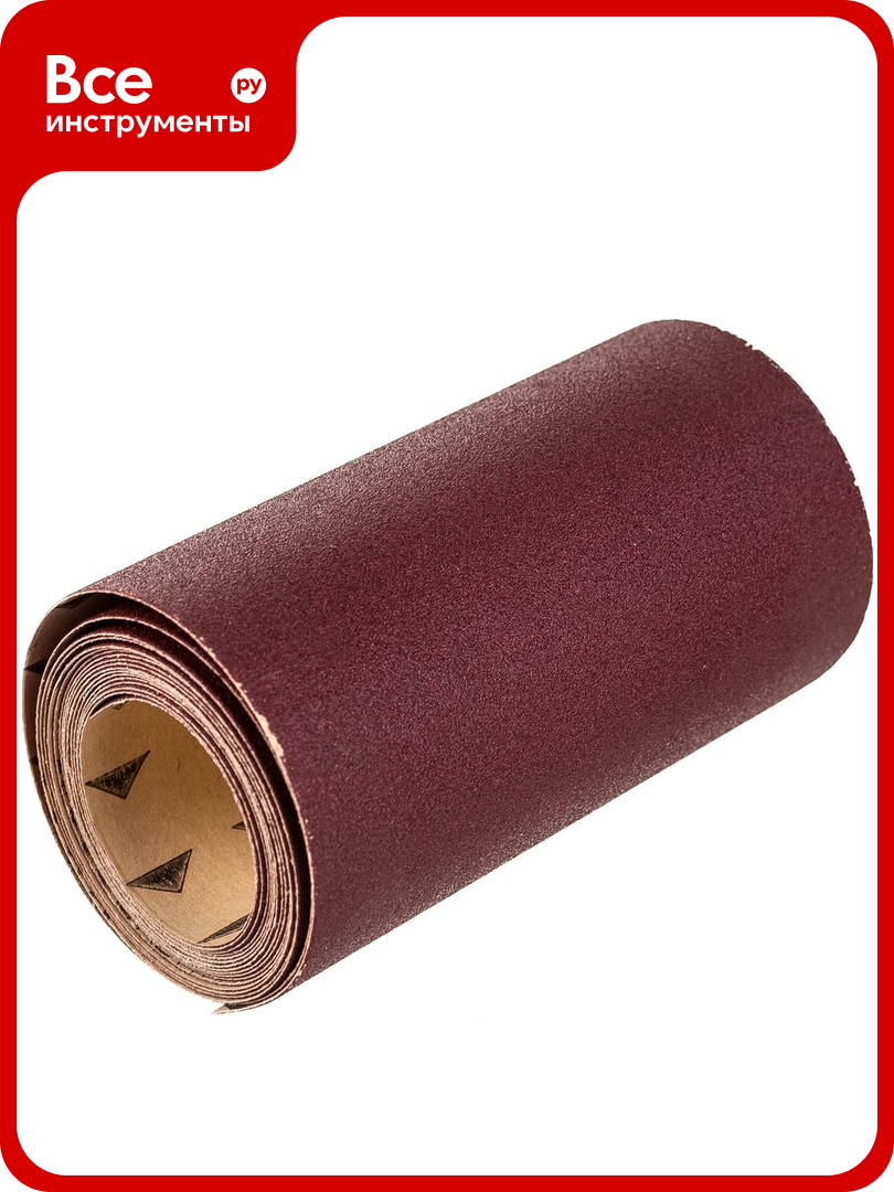 Рулон абразивный БУМ (115х2500 мм; P180) ABRAFORM afr115-2500-180, пластиковая