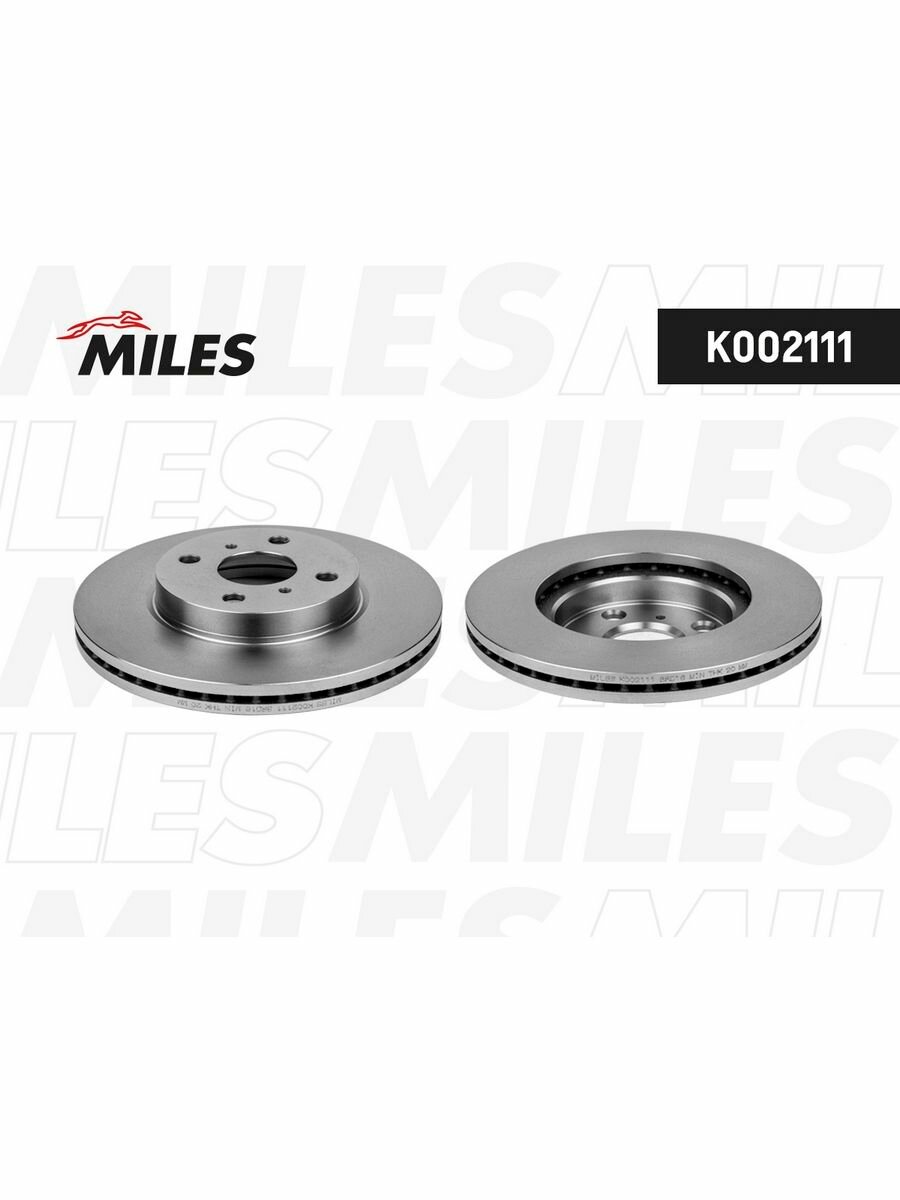 Диск тормозной передний вентилируемый для а/м GREAT WALL Coolbear, Hover M2, М4, Miles K002111