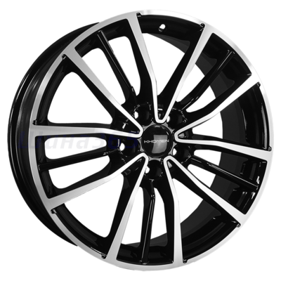 Литой колесный диск Khomen Wheels KHW1812 (Changan/Geely/Lexus/Suzuki/Toyota) 7x18/5x114,3 ET45 D60,1 Black-FP
