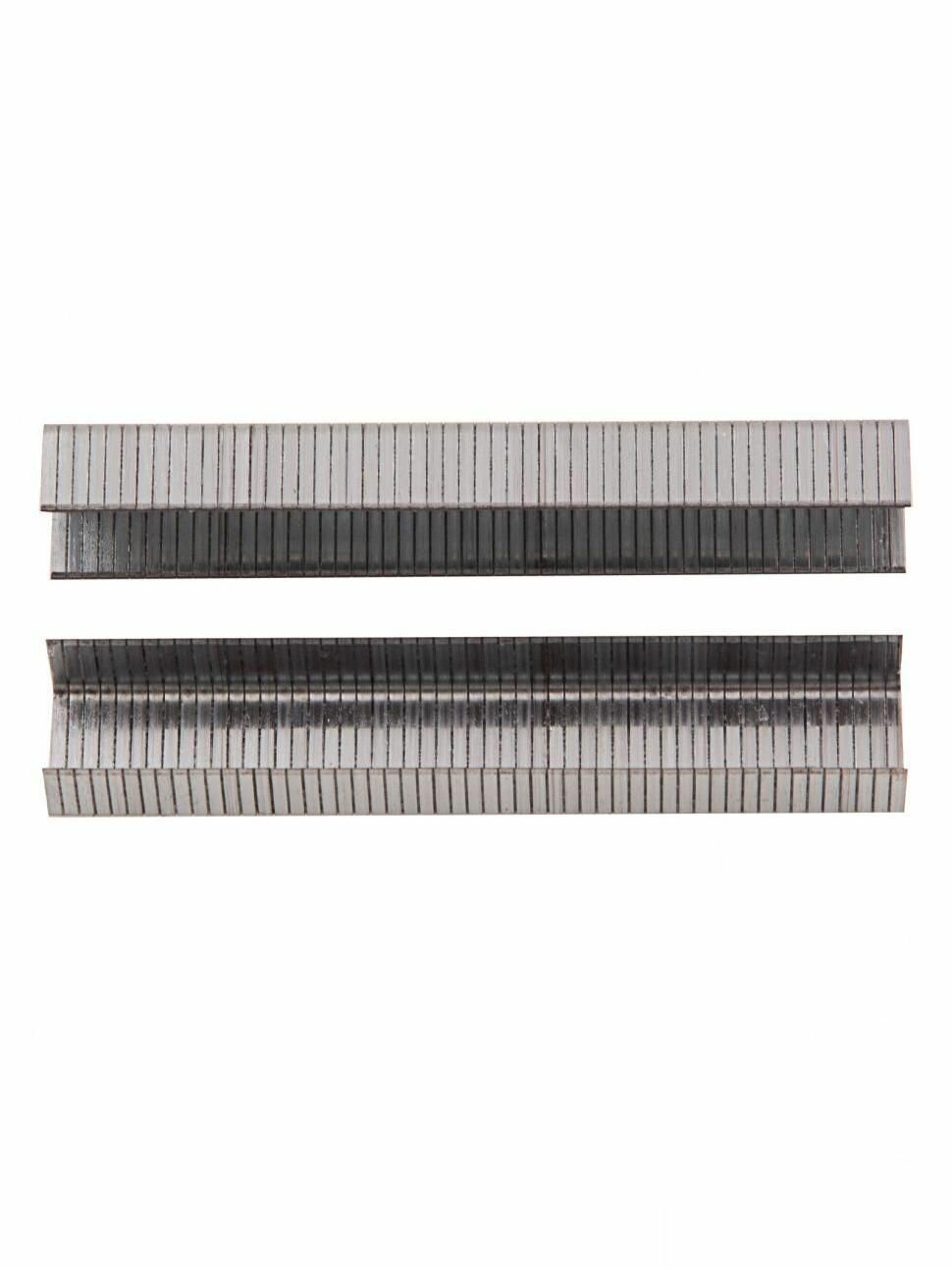 Скобы для пневматического степлера, 8 мм, ширина 1.2 мм, толщина 0.6 мм, ширина скобы 11.2 мм, 5000 шт Matrix 57654