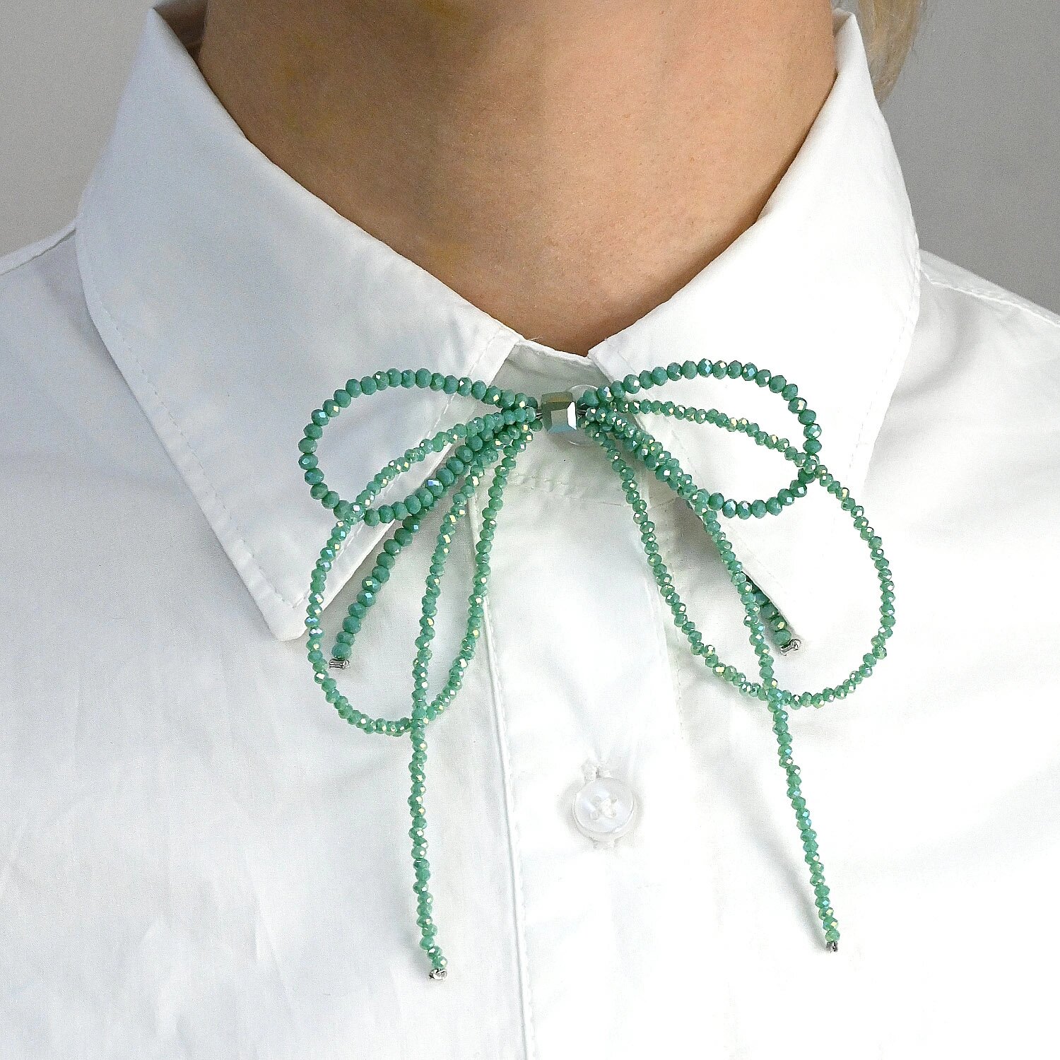 Чокер, циркон