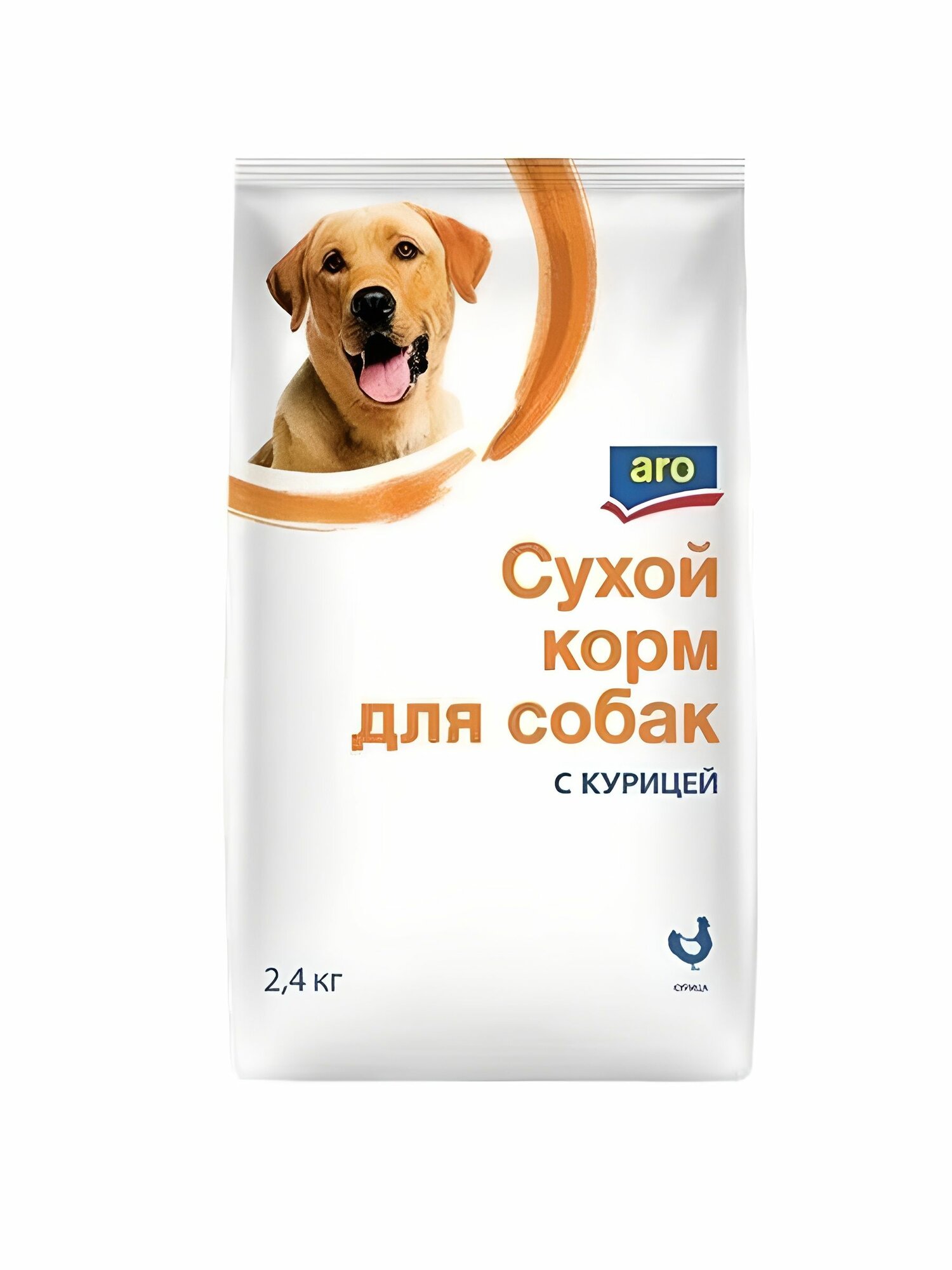 Сухой корм Aro с курицей для собак 2.4 кг