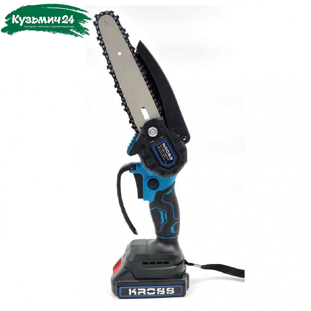 Пила аккумуляторная Kross KLi 6EC(TYPE 3) 21В, 2 акк. х 2.0Ah+з. у, 1 шт.