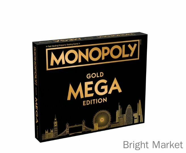 Monopoly: Mega Gold Edition Английская версия