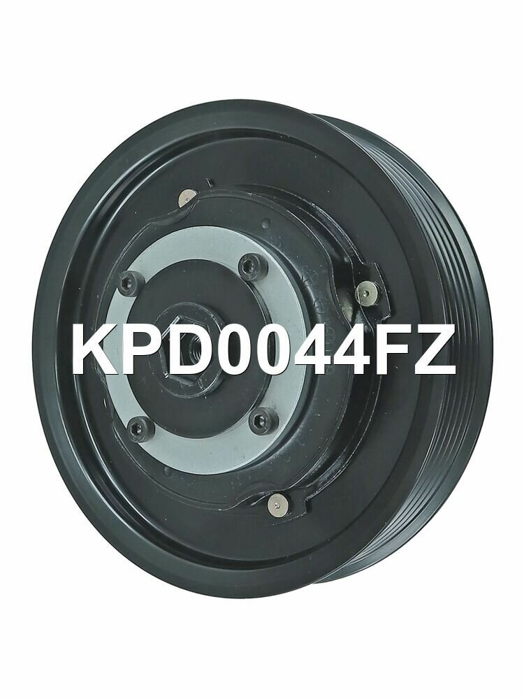 Шкив компрессора кондиционера в сборе Krauf KPD0044FZ для HYUNDAI Accent KIA Rio