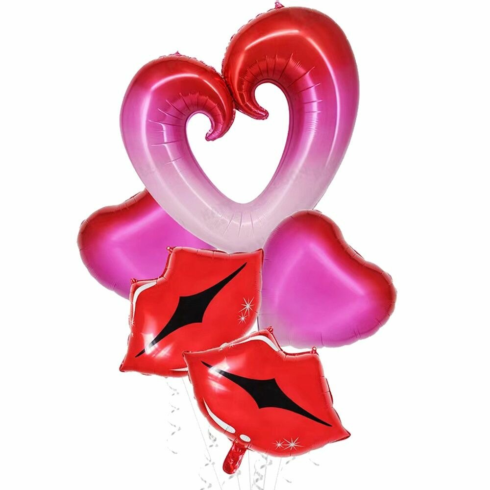 Рождественские воздушные шары из фольги, детские игрушки, старик, снеговик, пряничный человечек, 5 шт.