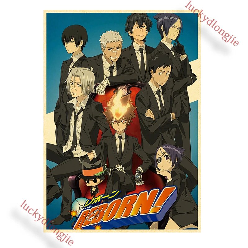 Постер Katekyo Hitman Reborn luckydlongjie