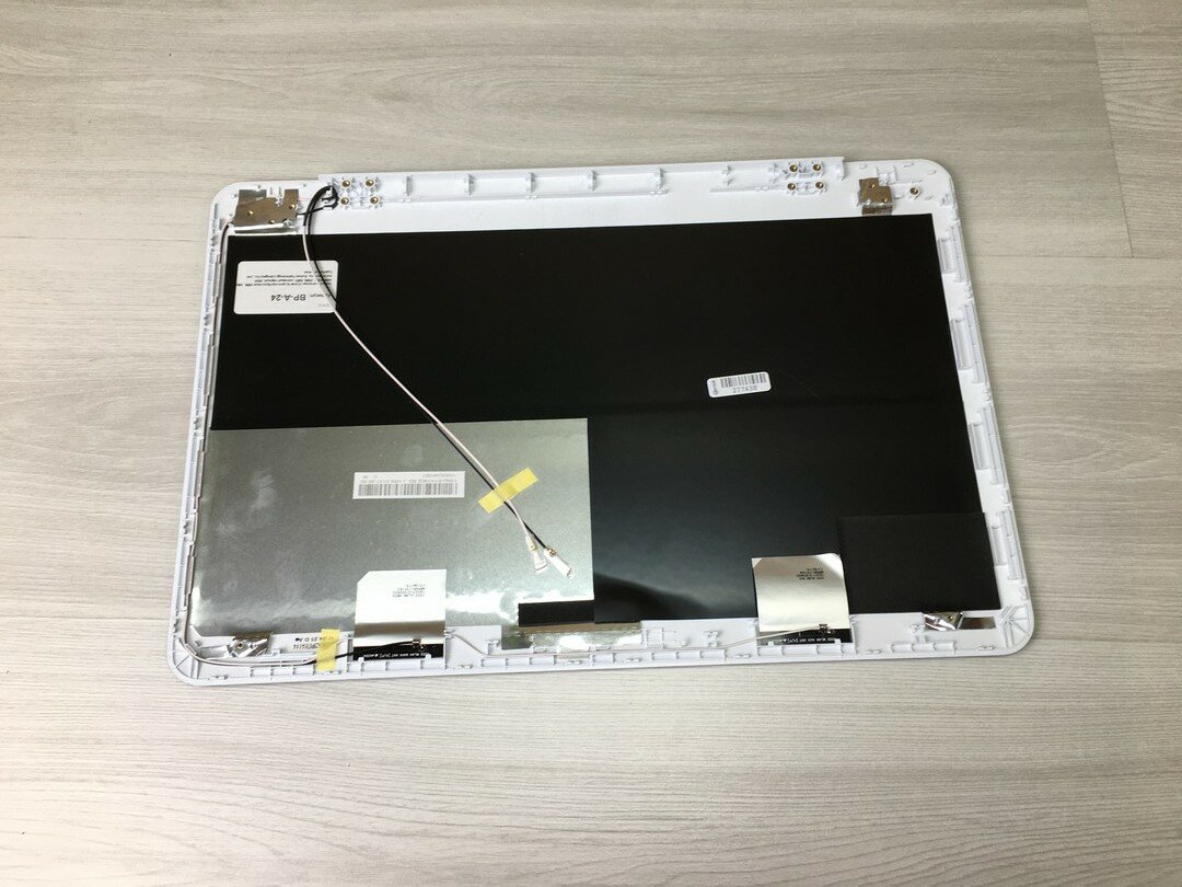 Крышка матрицы для ноутбука Asus X555, X554, A555, F556, R556, R557, матовый черный, BP-A-24